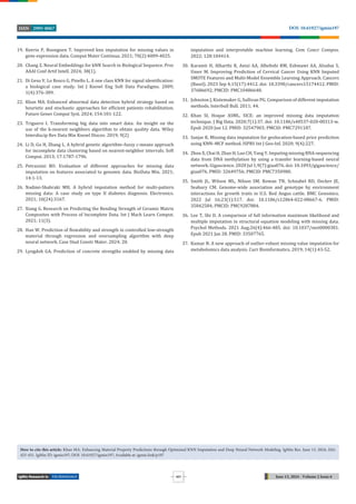 Enhanced KNN Imputation for Accurate Material Property Modeling | PDF