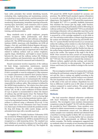 Reducing Falls: Insights into Floor Slip Resistance | PDF