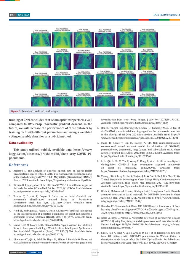 AI-Powered Detection of COVID-19 and Pneumonia: A Machine Learning Approach | PDF