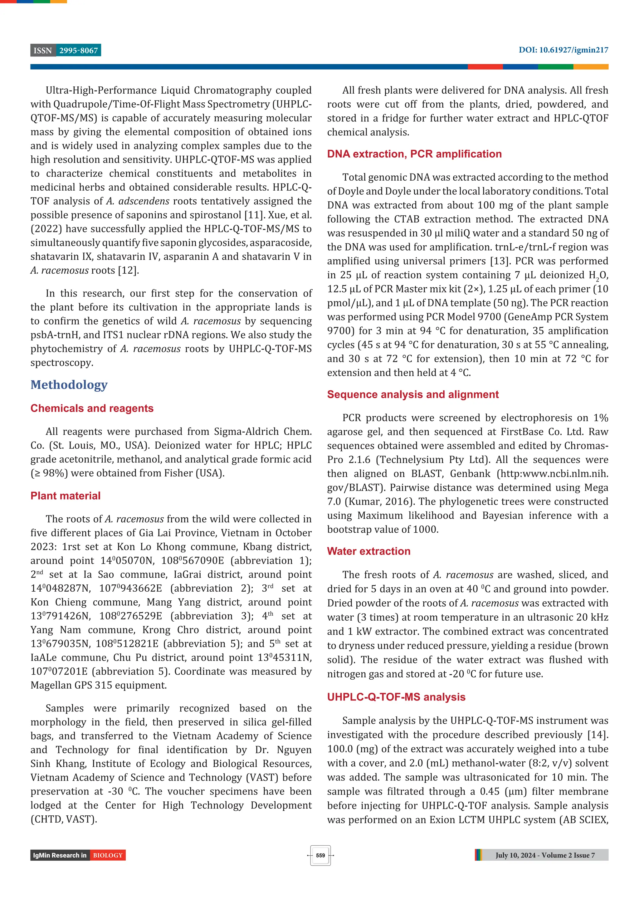 Unveiling the Secrets of Asparagus racemosus | PDF