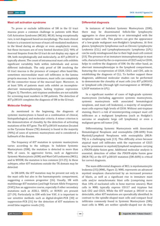 Unveiling Mastocytosis: Key Diagnostic Principles and Common Pitfalls | PDF