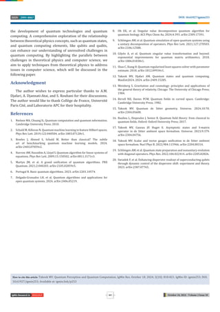 "Exploring Quantum Perception and Advanced Quantum Computing Techniques" | PDF