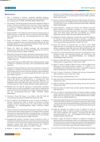 Communication Training at Medical School: A Quantitative Analysis | PDF