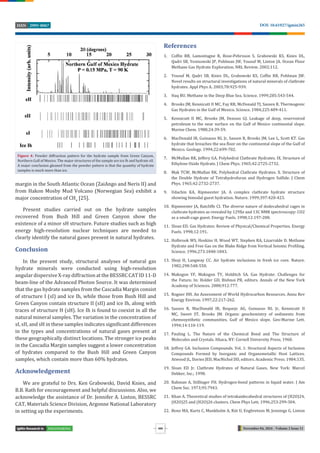High Resolution X-ray Diffraction Studies of the Natural Minerals of ...