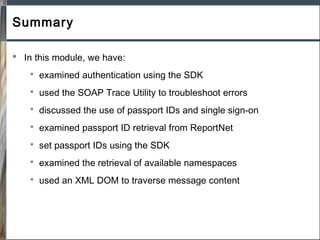 Authentication using Cognos java/ASP SDK | PPT
