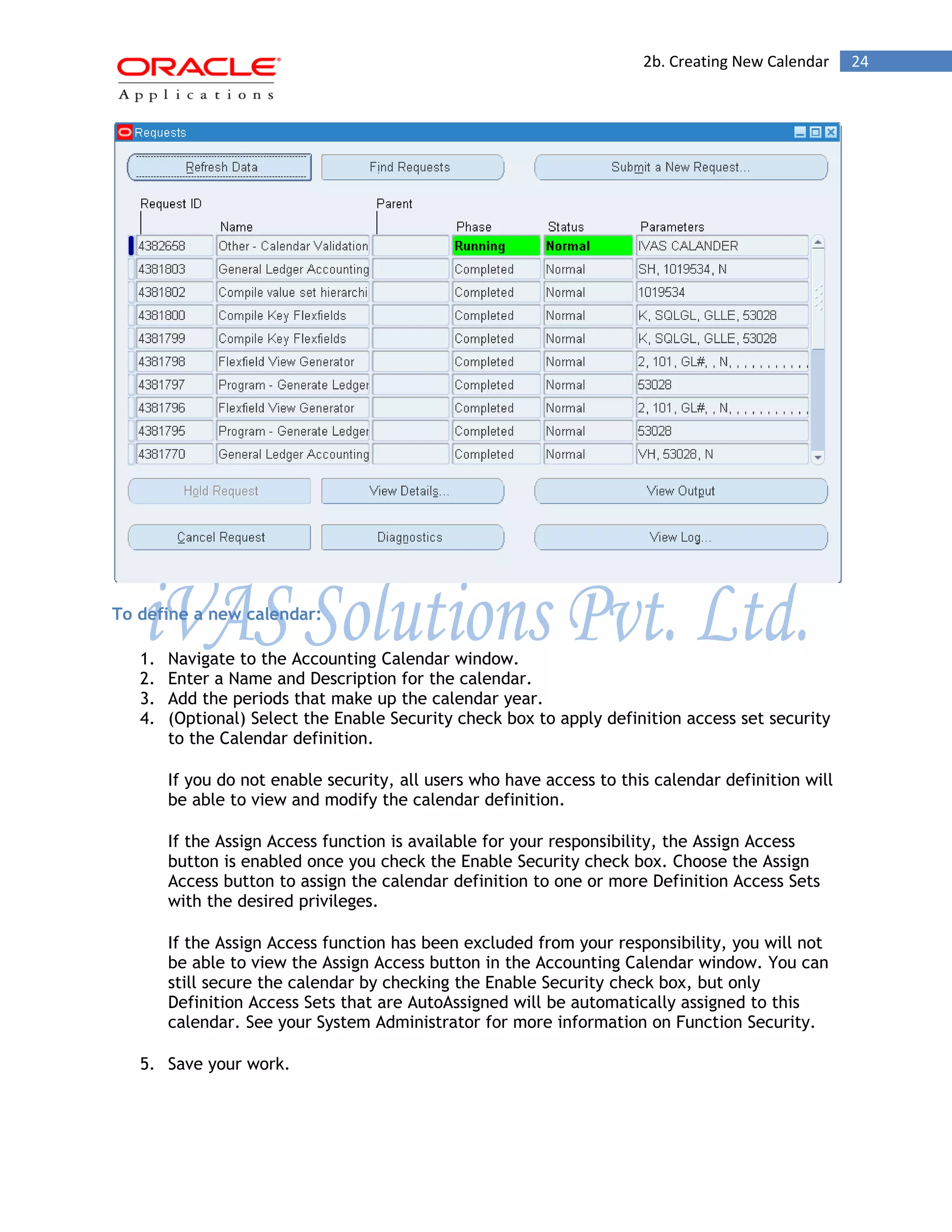 Oracle General ledger ivas | PDF