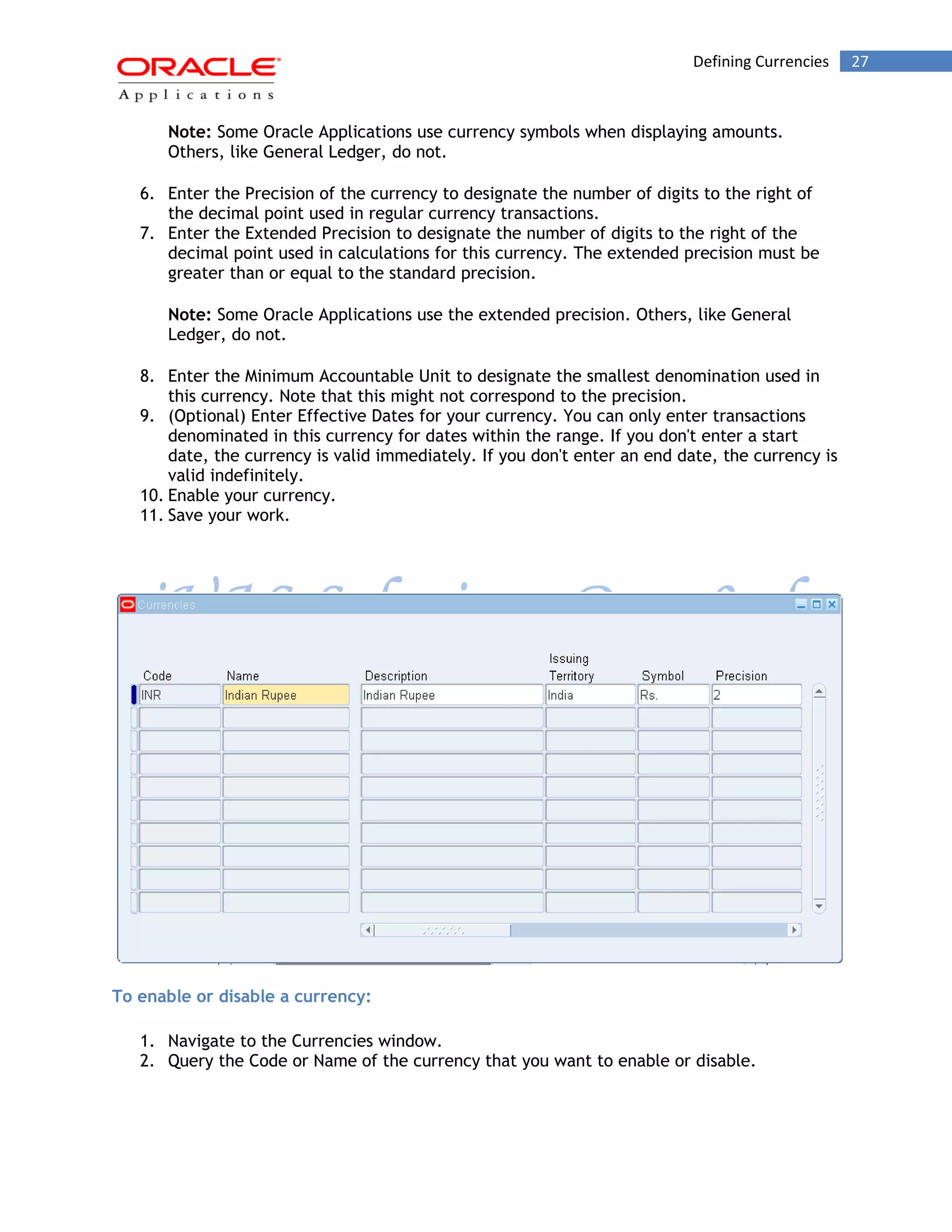 Oracle General ledger ivas | PDF