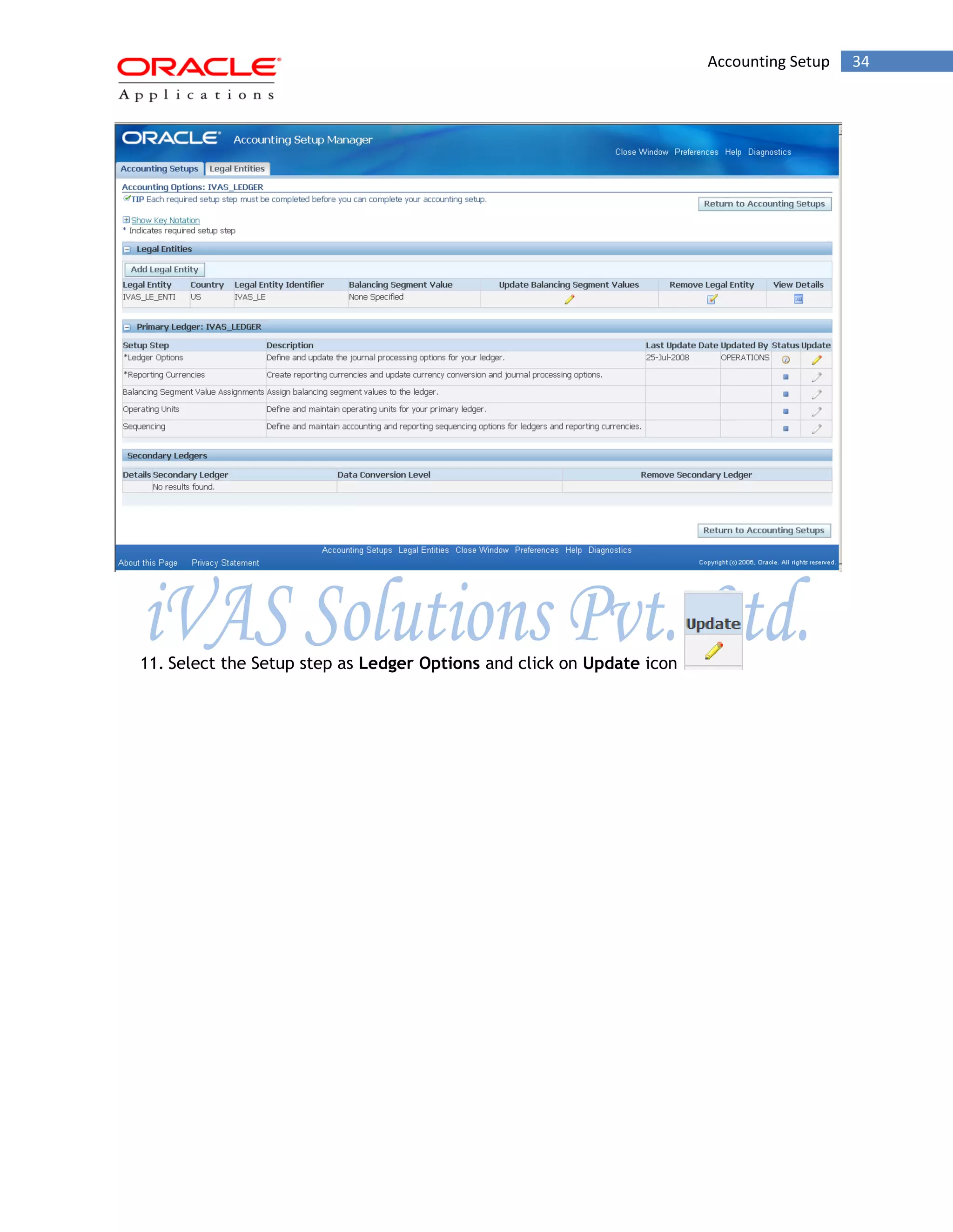 Oracle General ledger ivas | PDF