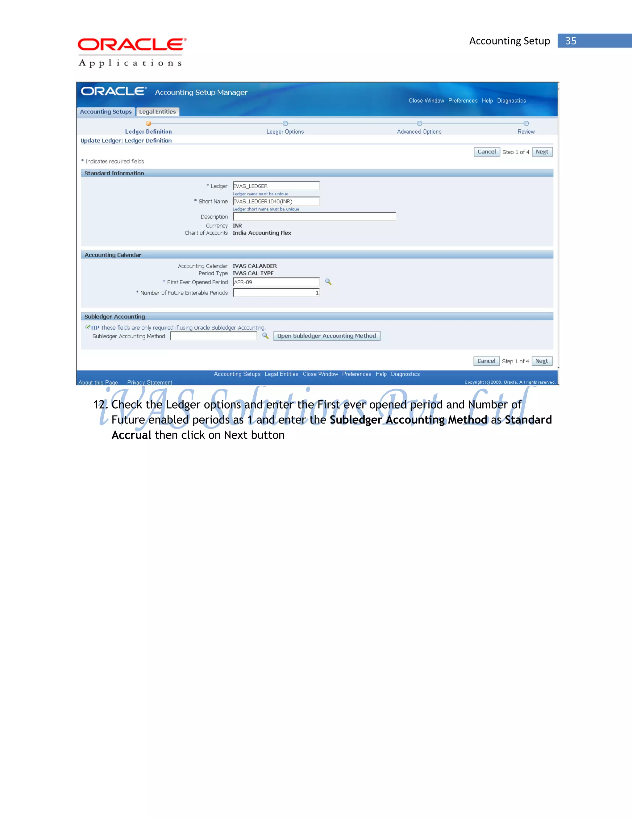 Oracle General ledger ivas | PDF