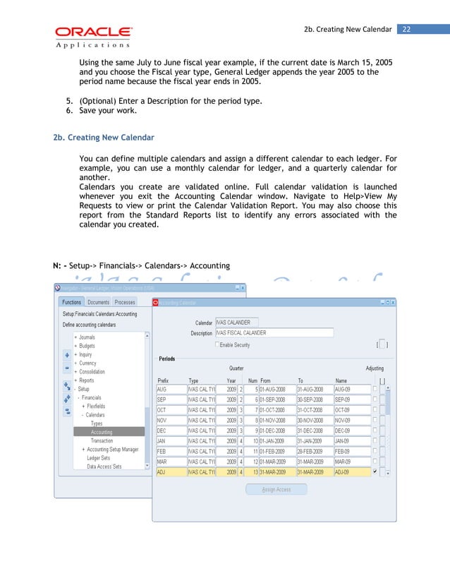 Oracle General ledger ivas | PDF