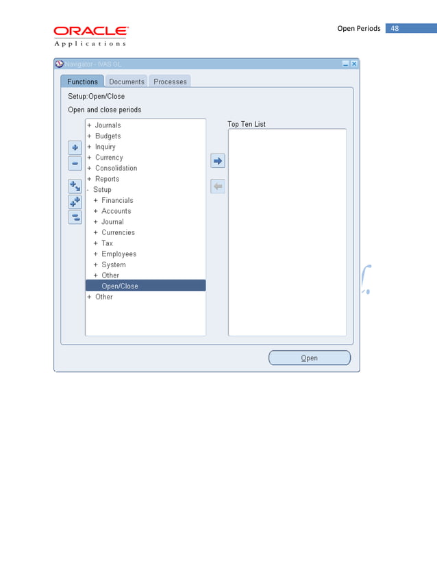 Oracle General ledger ivas | PDF
