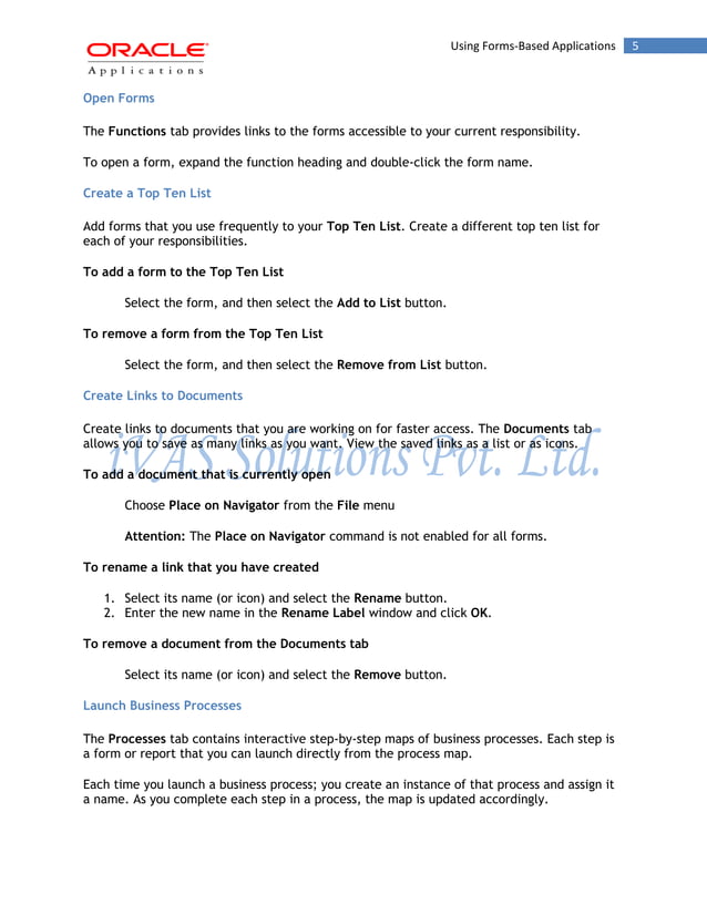 Oracle General ledger ivas | PDF