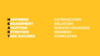 The HEART framework for UX metrics | PPT