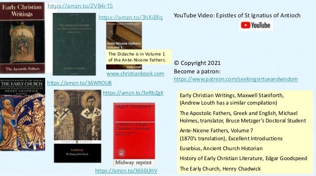 Epistles of St Ignatius of Antioch, Early Church Martyr | PDF