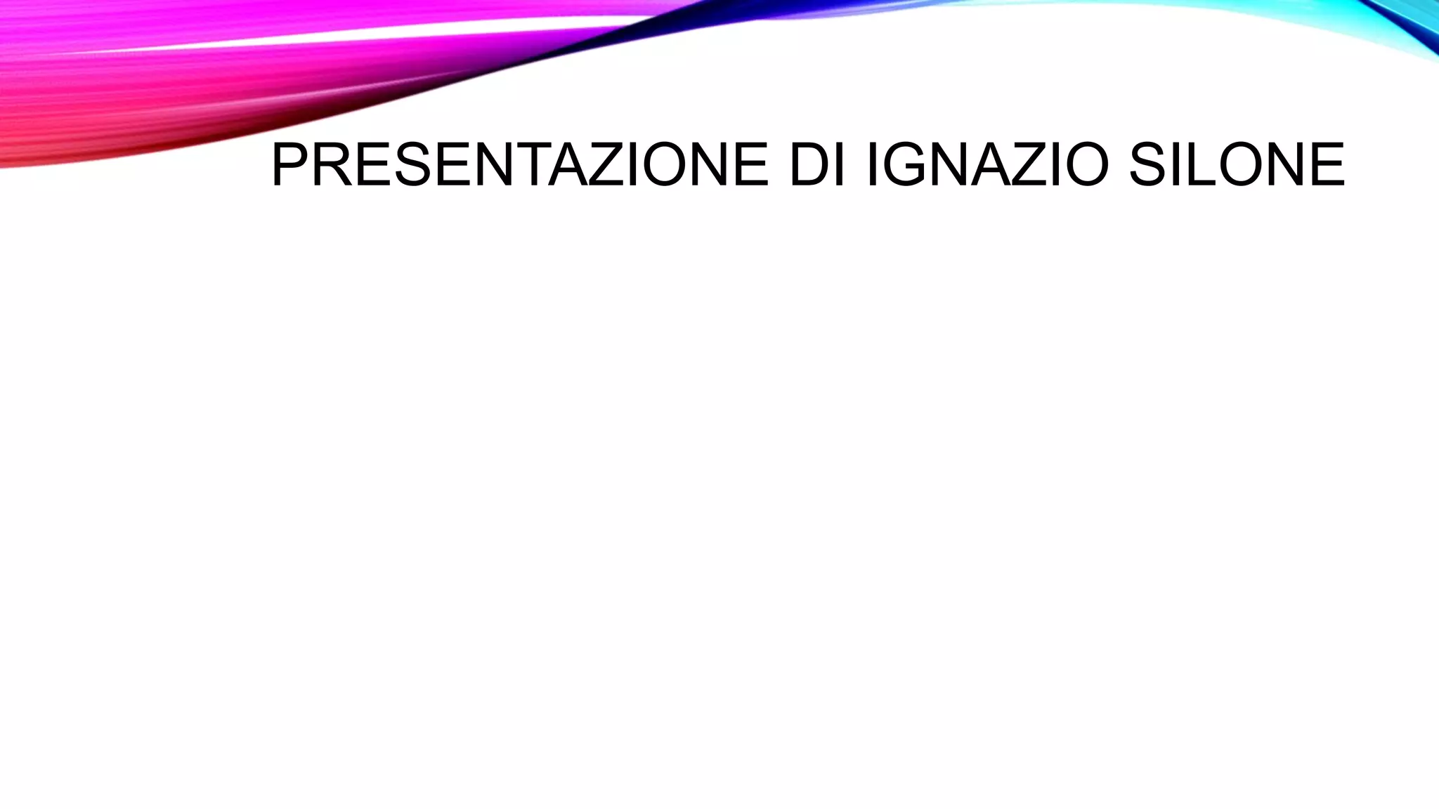 Ignazio silone day | PPTX