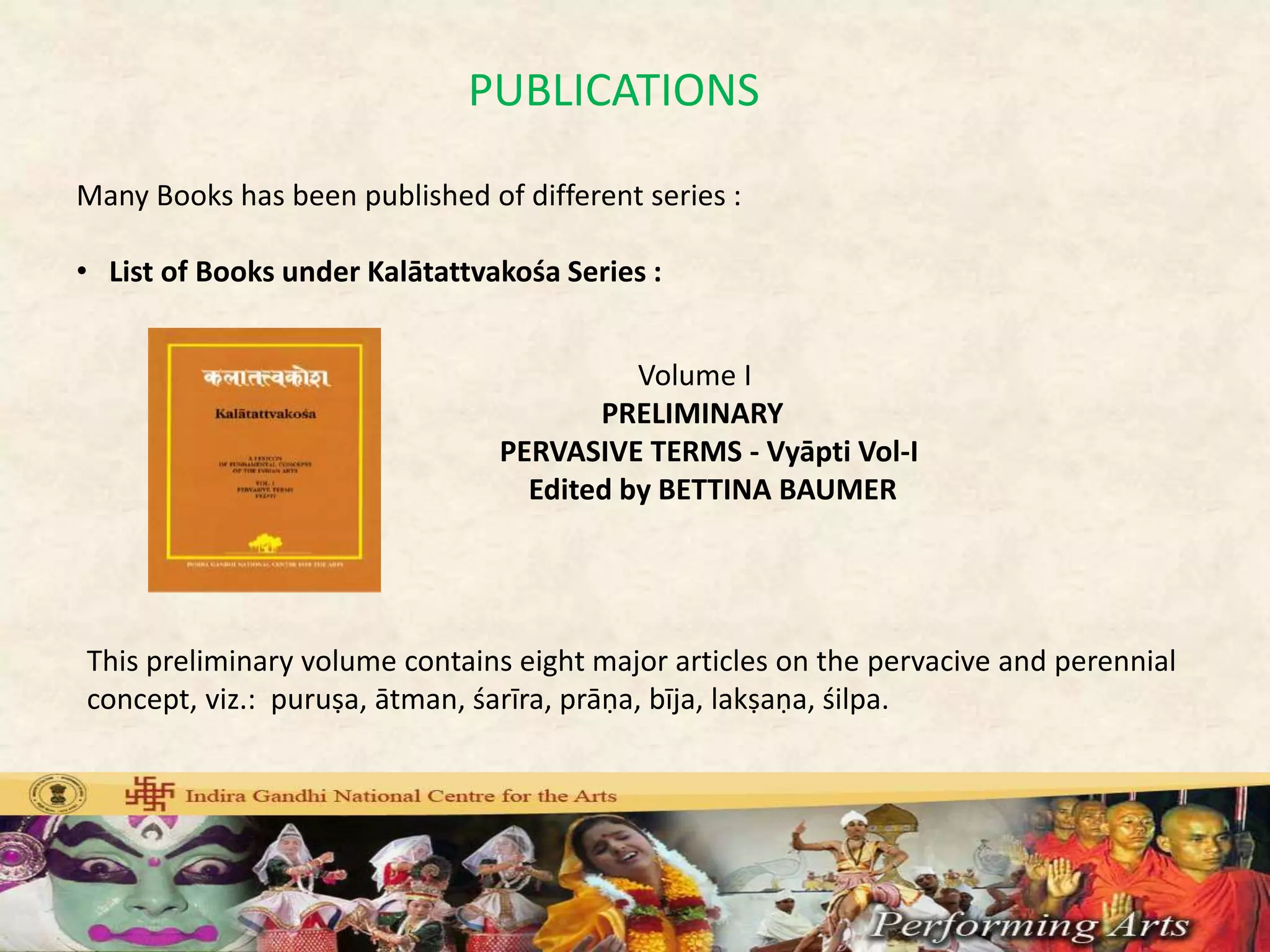 Indira Gandhi National Centre for Arts | PPTX