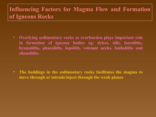 The various types of rock defines the characteristic of rock geology | PPT