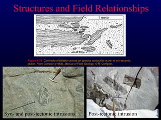 igneous structures y field relationships | PPT | Geology | Science