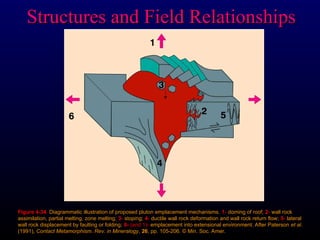 igneous structures y field relationships | PPT | Geology | Science