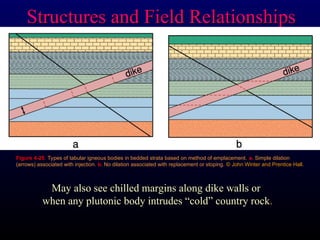 igneous structures y field relationships | PPT | Geology | Science