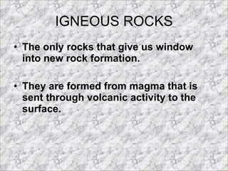 Igneous And Magma | PPT | Chemistry | Science