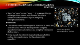 Igneous and Metamorphic textures and their interpretation.pptx