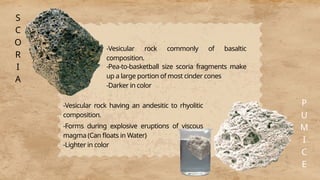 Igneous Primary Structures | Structures of Igneous Rocks | PPTX