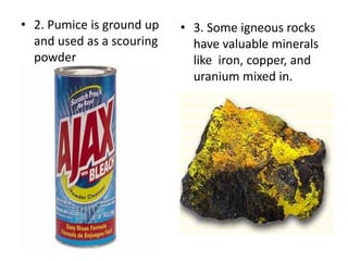 Igneous rock | PPTX