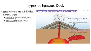 Rock: Igneous Rocks and their types.pptx