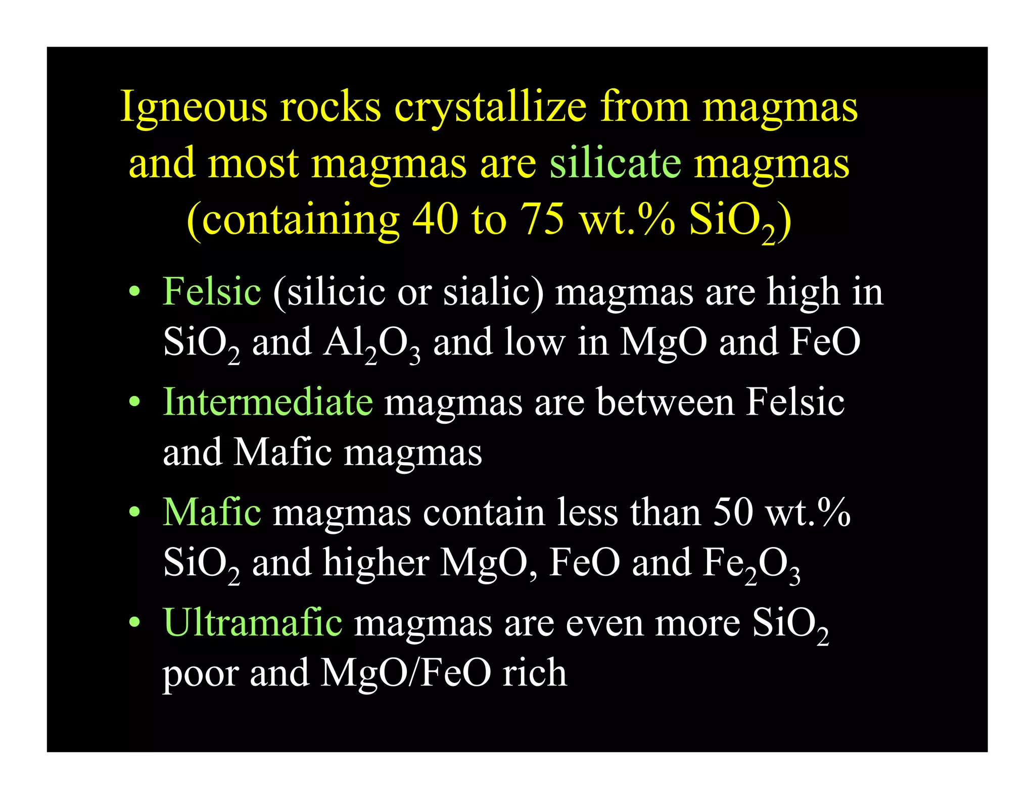 Igneous rock overview | PDF