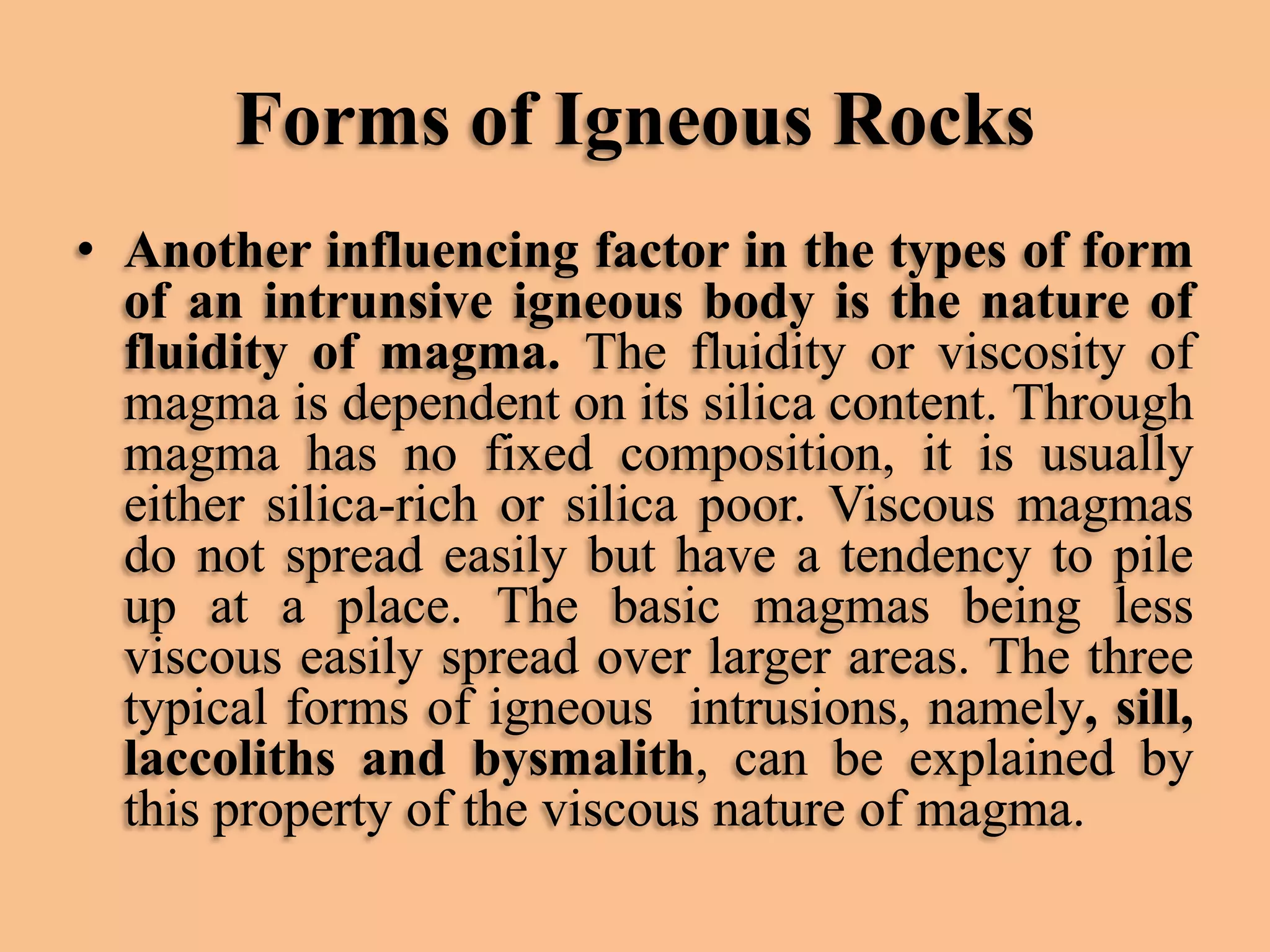 Igneous rocks | PPTX
