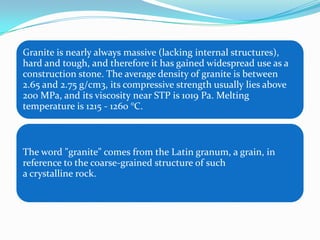 Igneous rocks.pptx adil | PPT