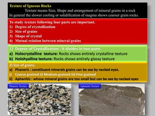 Igneous rocks | PPT | Geology | Science