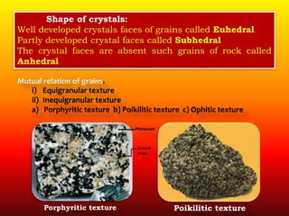 Igneous rocks | PPT | Geology | Science