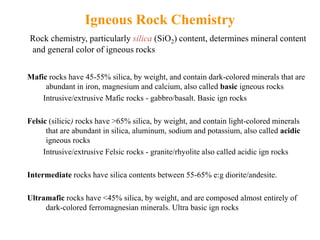 Igneous rocks | PDF | Geology | Science