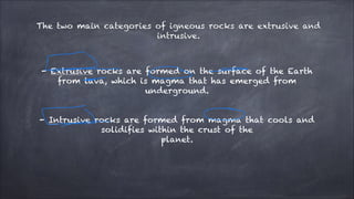 Igneous rocks | PPT