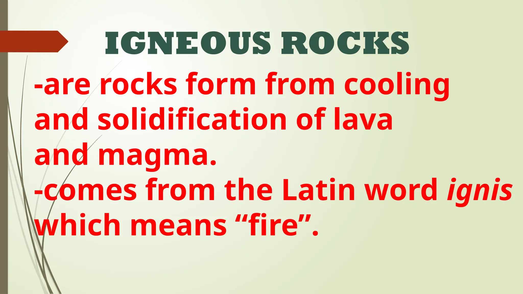 About the Igneous Rocks and Types of Igneous Rocks | PPTX