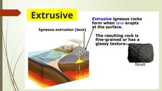 About the Igneous Rocks and Types of Igneous Rocks | PPT