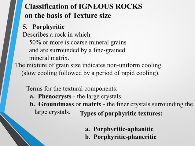 igneous rocks fully detailed full information | PPT