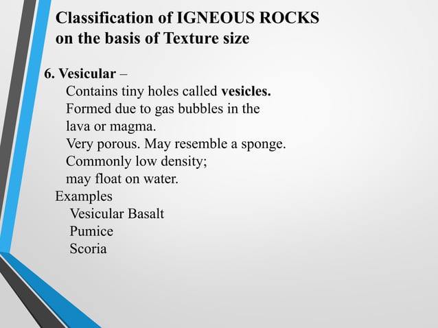 igneous rocks fully detailed full information | PPT