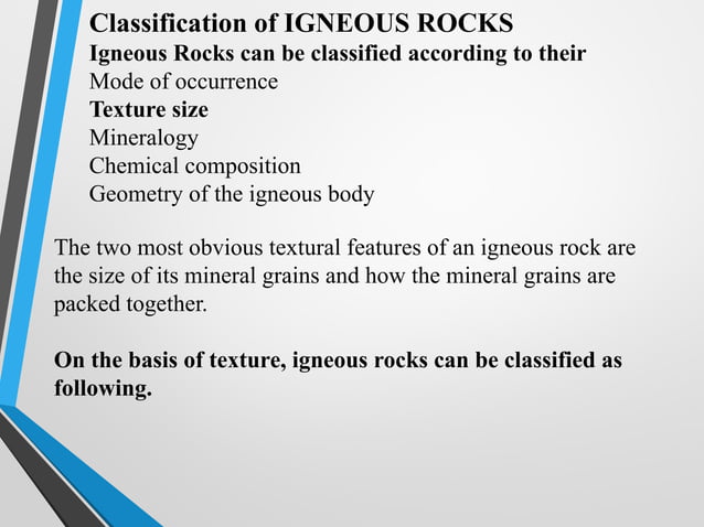 igneous rocks fully detailed full information | PPT