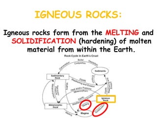 Igneous rocks armetta | PPTX