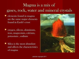 Igneous rocks 2011acloutier copyright | PPT