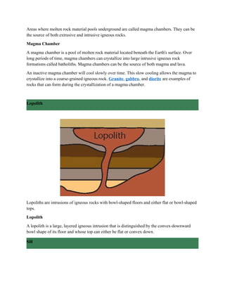 Igneous Rocks and Volcanic Landforms.docx