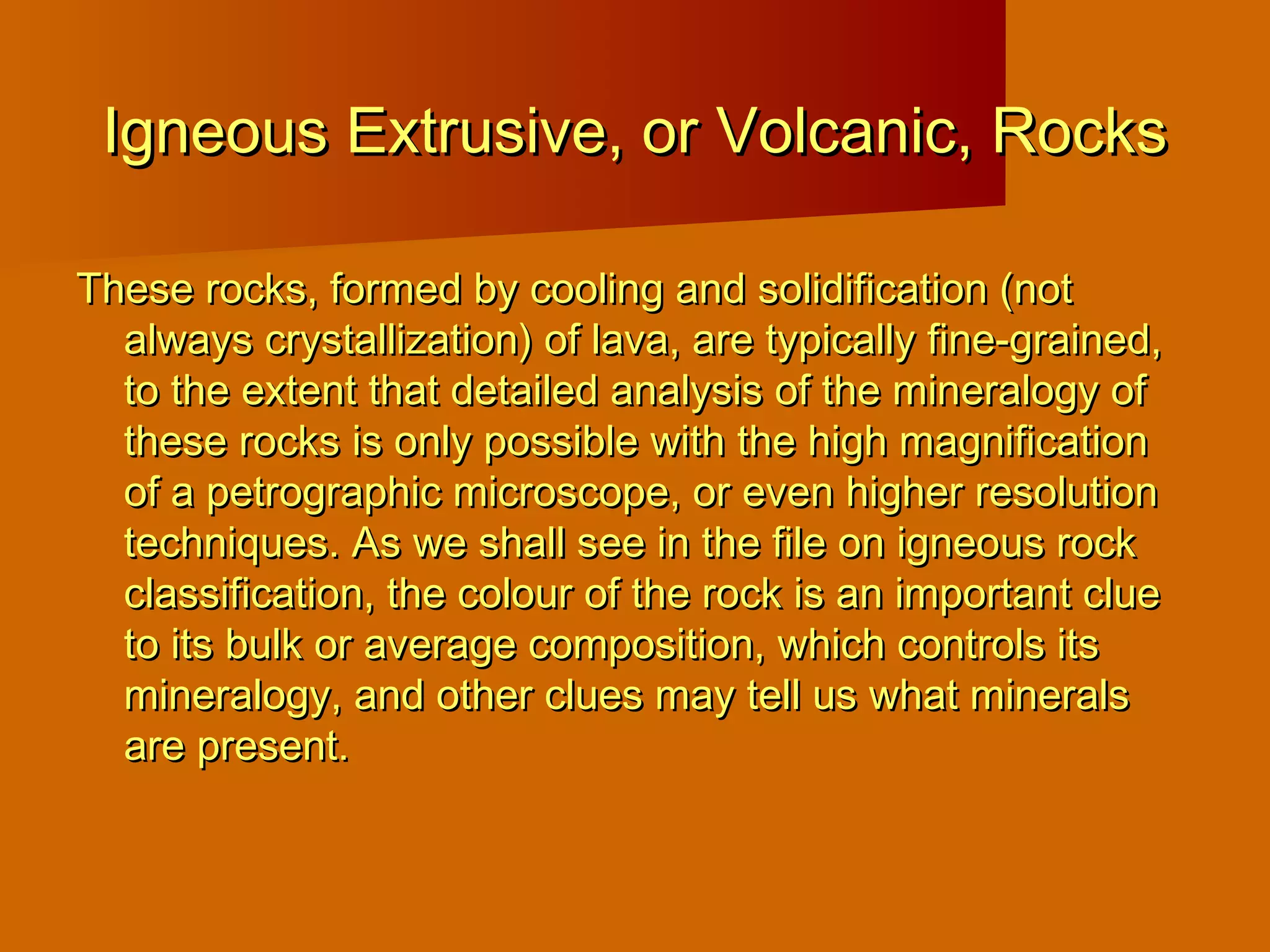 Igneous rock textures | PPT