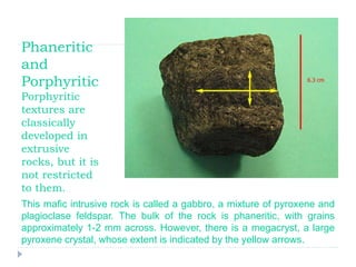 Igneous Rock Textures plutonic rocks.ppt