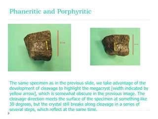 Igneous Rock Textures plutonic rocks.ppt