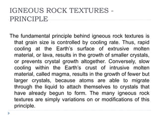 Igneous Rock Textures plutonic rocks.ppt