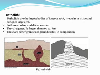 Igneous structure and genesis (structural geology) | PPTX