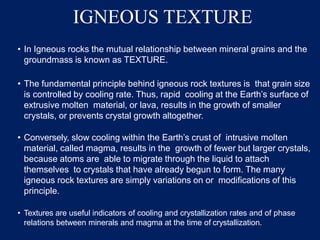 Igneous texture final. | PPT